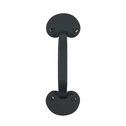 Acorn Manufacturing [RPCBP] Cast Iron Door Pull - Double Bean - Large - Flat Black Finish - 8" L ...