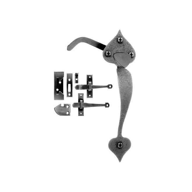Acorn Manufacturing [RSCBR] Steel Door Rim Latch Set - Heart Design ...