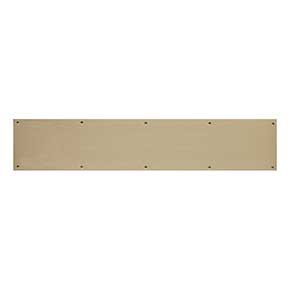 Brass Accents [A09-P0630-609] Stainless Steel Door Kick Plate - Screw ...