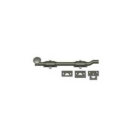 Deltana [FPG1015A] Solid Brass Door Slide Bolt - Offset - Traditional ...