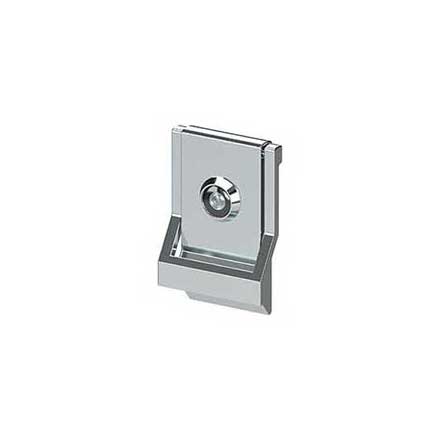 Deltana [DKMV4U26] Solid Brass Door Knocker - Modern w/ Viewer (UL ...