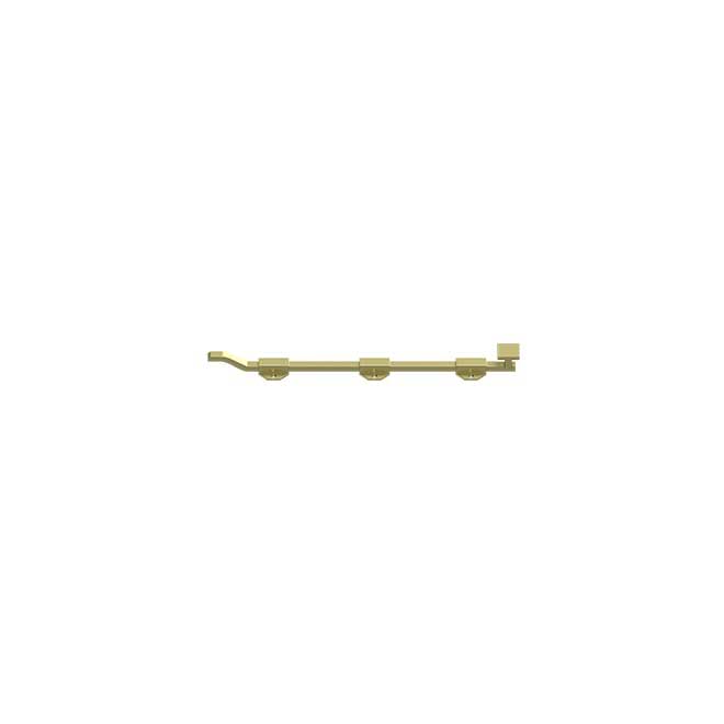 Deltana [FPGM183] Solid Brass Door Slide Bolt - Offset - Modern ...