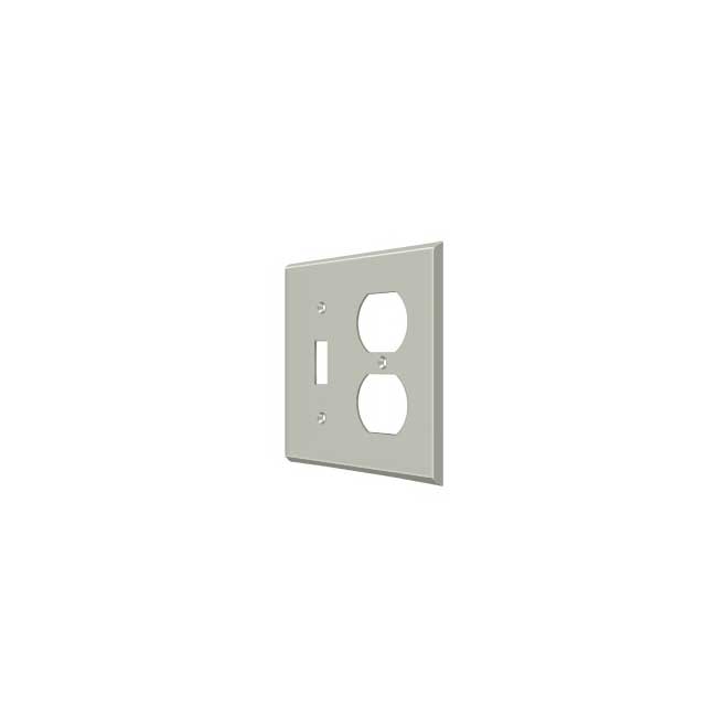 Deltana [SWP4762U15] Solid Brass Wall Plug & Switch Plate Cover ...