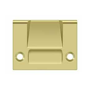 Deltana [SPRCA430U3] Solid Brass Door Roller Catch Strike Plate - Full Lip - Heavy Duty ...