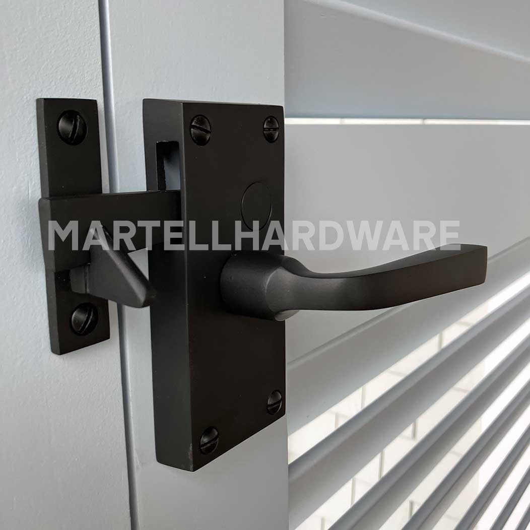 Forever Hardware [F1-410-00-BAR-LH] Solid Bronze Gate Case Latch ...