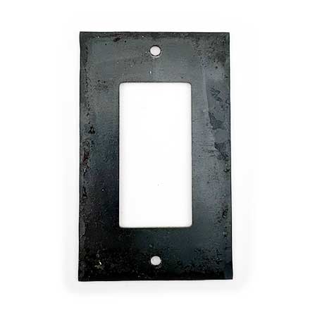 Hammered Hinges [931FO] Forged Iron Wall Plate - Single Rocker/GFI ...