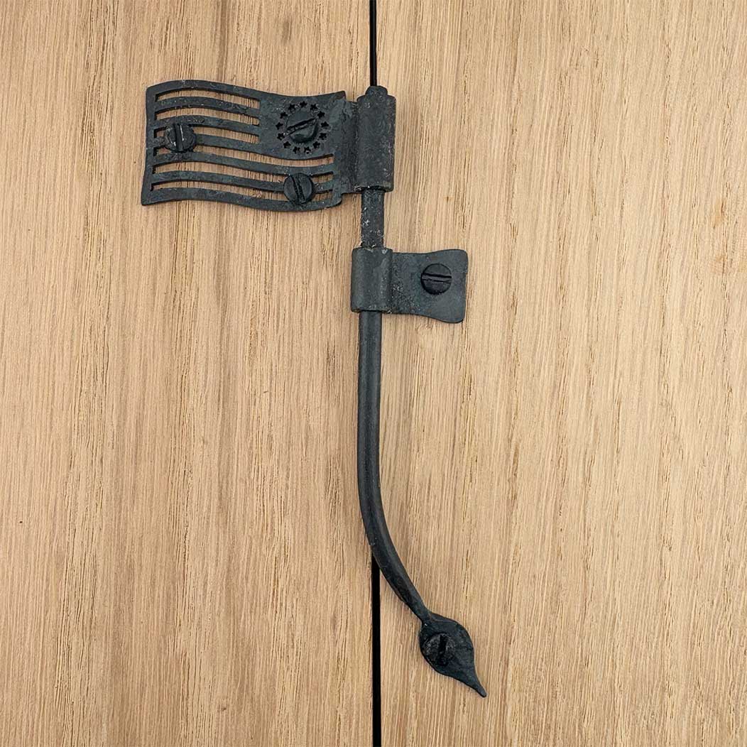 Hammered Hinges [118.20R-RT] Forged Iron Cabinet Hinge - Betsy Ross ...