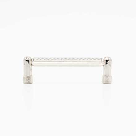 Hapny Home [K571-PN] Solid Brass Cabinet Pull Handle - Knurled Series - Standard Size - Polished ...