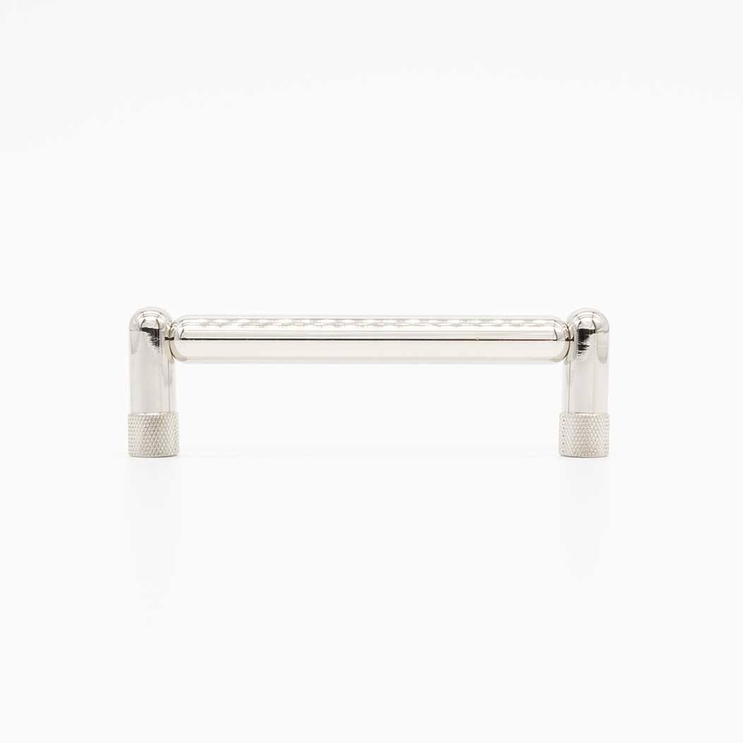 Hapny Home [K571-PN] Solid Brass Cabinet Pull Handle - Knurled Series - Standard Size - Polished ...