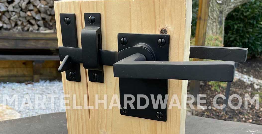 Gate Turn Latch Sets - Exterior Gate Hardware - Latches, Drop Bars, Slide Bolts & Accessories ...