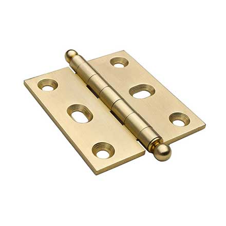 Horton Brasses [PB-408B-SB] Solid Brass Cabinet Door Butt Hinge - Ball Tip - Square Corner ...