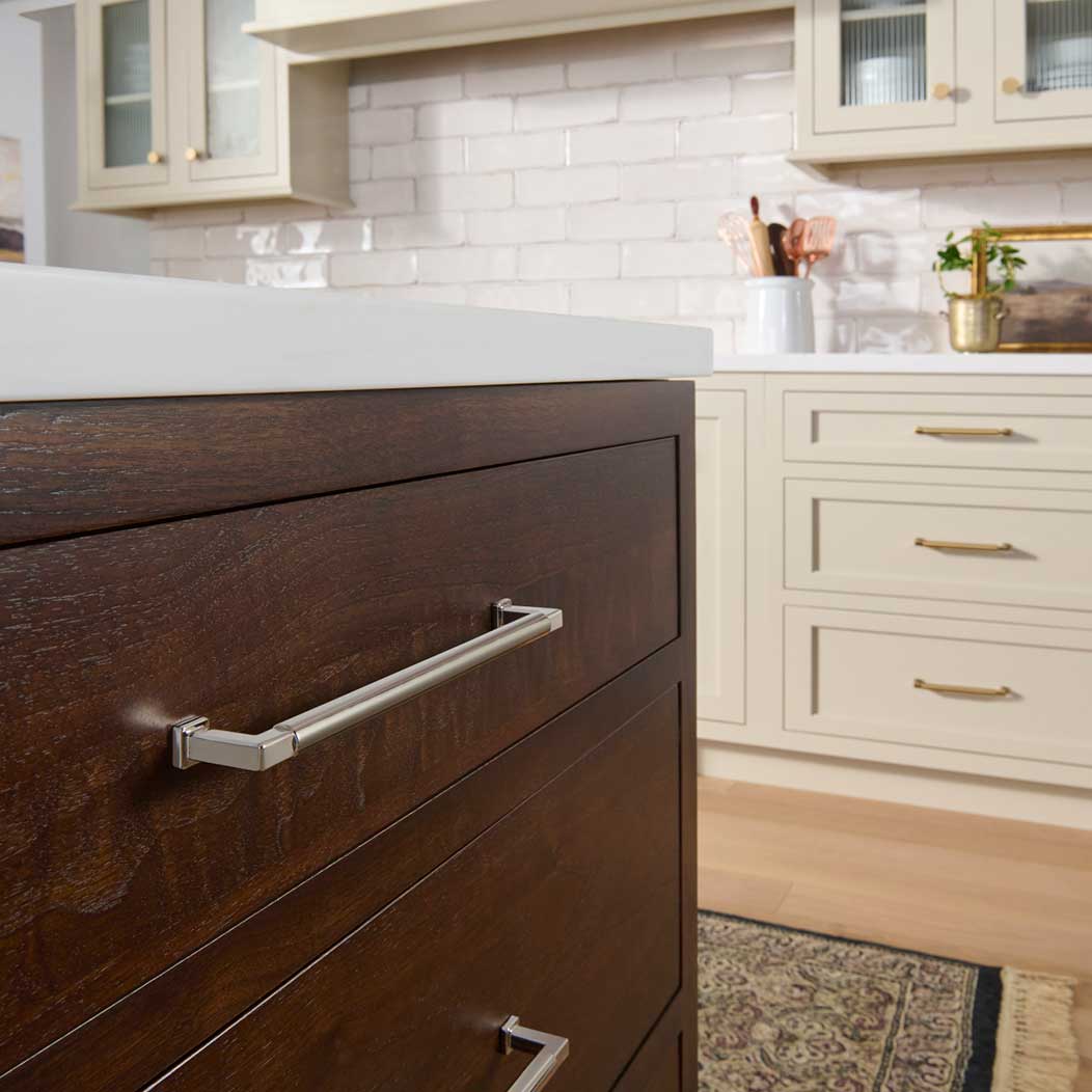 Jeffrey Alexander [929-128SBZ] Die Cast Zinc Cabinet Pull Handle ...