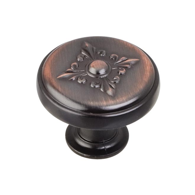 Jeffrey Alexander [417DBAC] Die Cast Zinc Cabinet Knob - Lafayette Series - Brushed Oil Rubbed ...