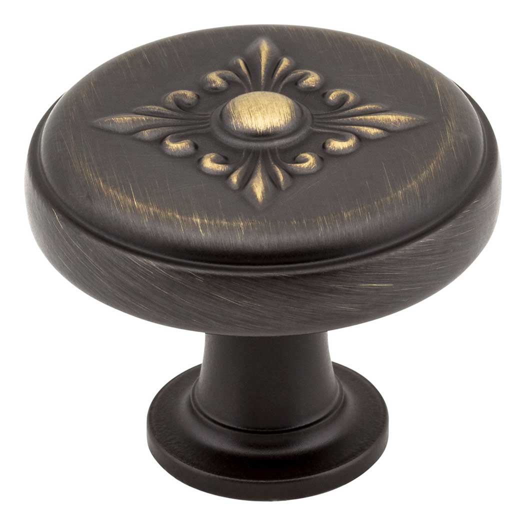 Jeffrey Alexander [417ABSB] Die Cast Zinc Cabinet Knob - Lafayette Series - Antique Brushed ...