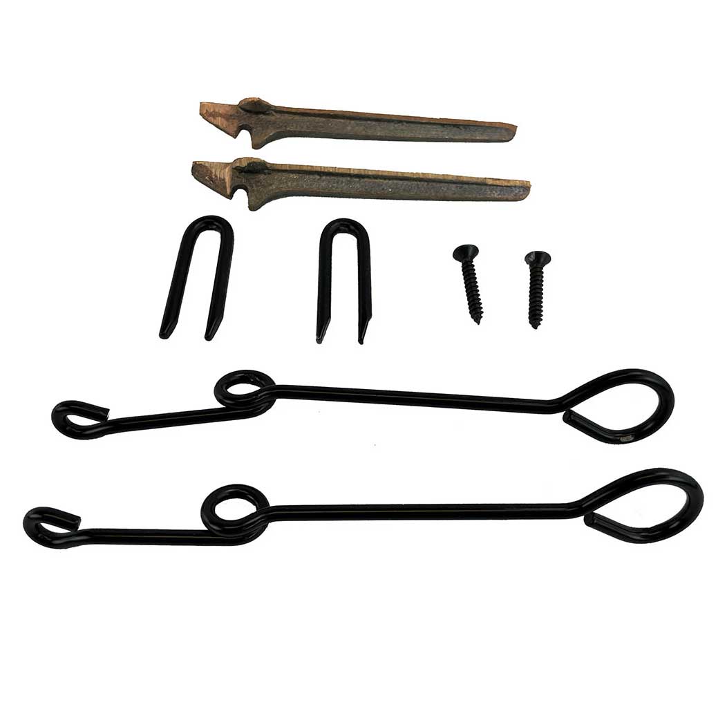 John Wright [088387] Galvanized Steel & Bronze Shutter Tieback - New ...