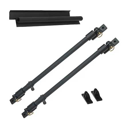 Lynn Cove Foundry [BKIT101] Aluminum Sliding Bahama Shutter Hardware ...