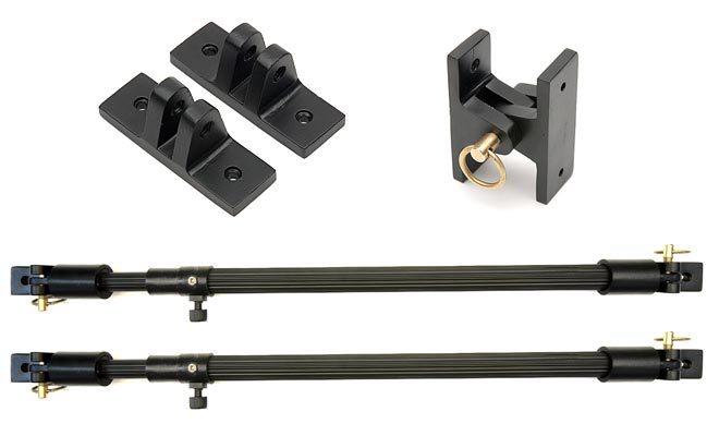 Lynn Cove Foundry [BAHM-S3] Cast Aluminum Bahama Shutter Stay ...