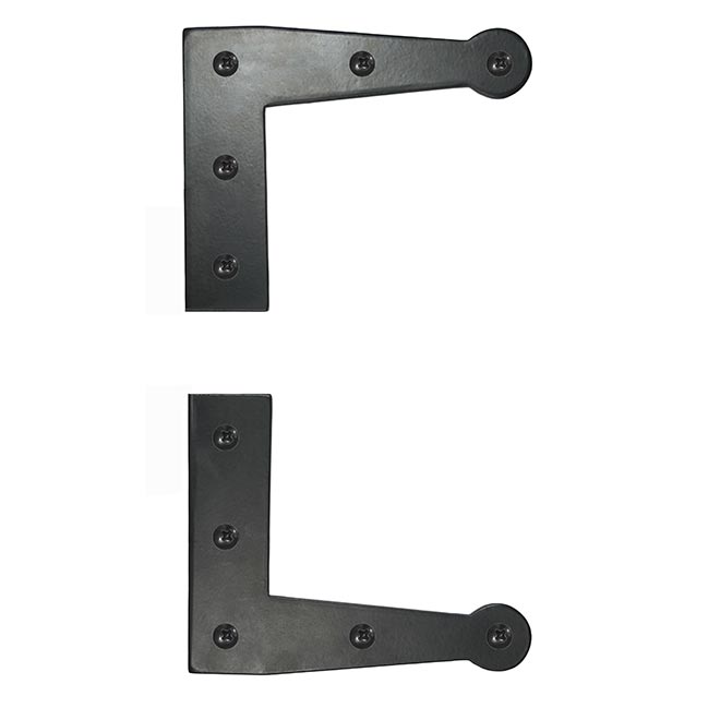 Lynn Cove Foundry [EHLRFH] Galvanized Steel Shutter Faux L Hinge ...