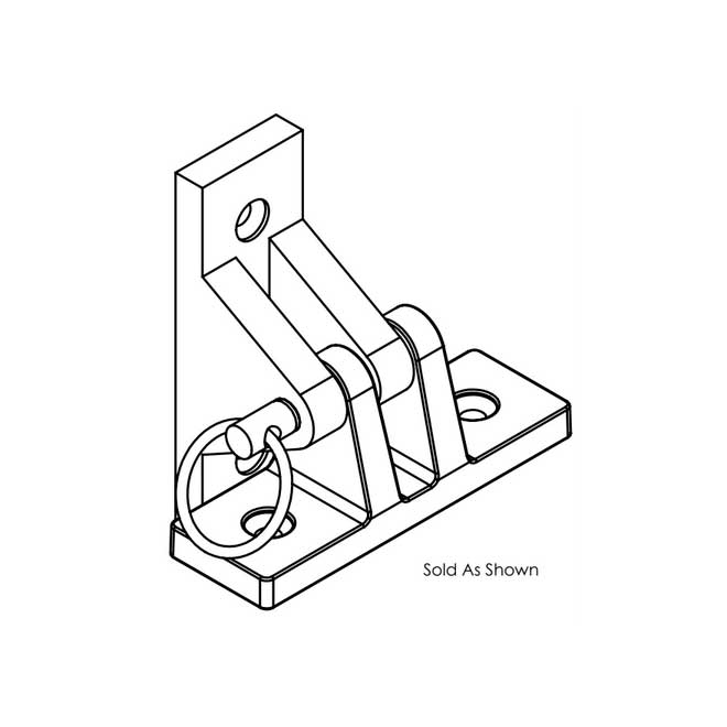 Lynn Cove Foundry [BAHML2] Cast Aluminum Bahama Shutter Stay Sill ...