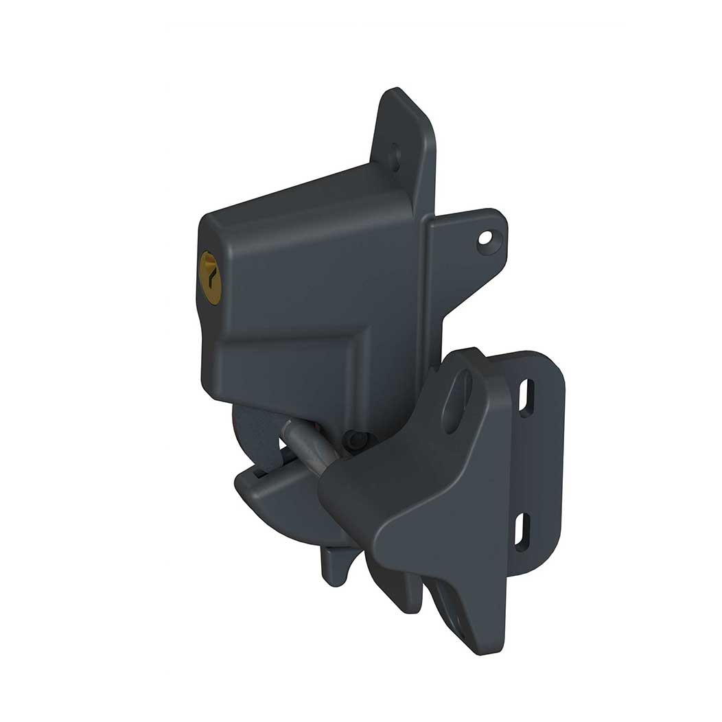 Nationwide Industries [KLADV2-P1-BK] Keystone® 2 Gate Latch - 1-Sided ...