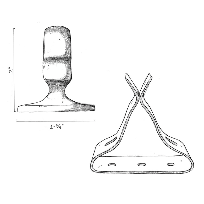 Seaside Shutters [S8-420-19] Cast Brass Shutter Hidden Stay - Bullet ...