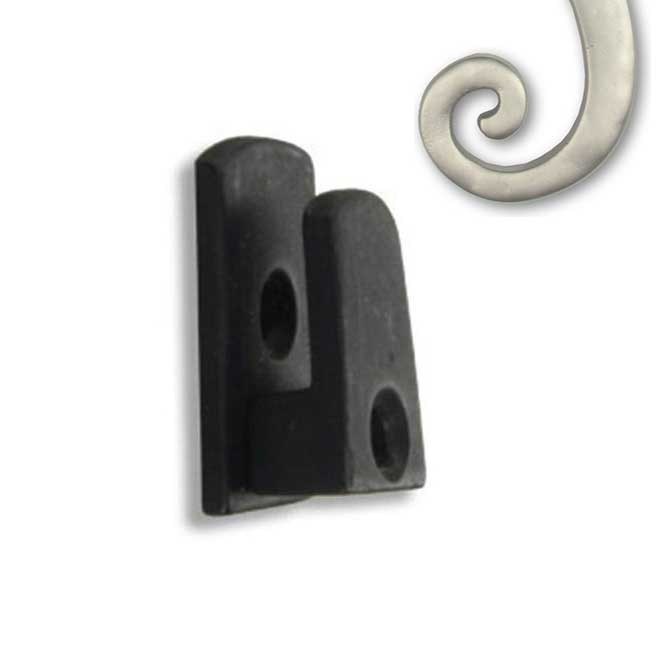 Seaside Shutters [S7-195-15] Cast Brass Shutter Dog Stand Off - Satin ...