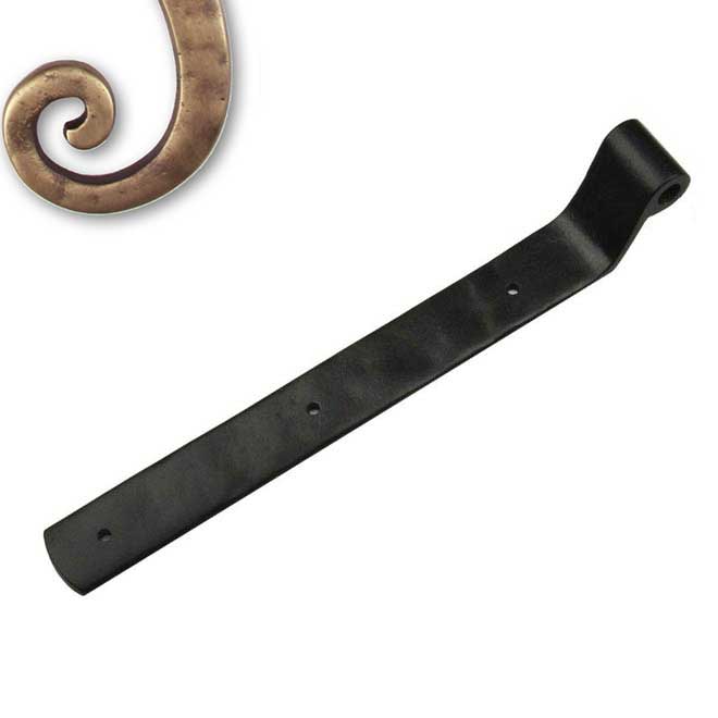 Seaside Shutters [S2-451-15] Cast Brass Shutter Strap Hinge - Arch End ...