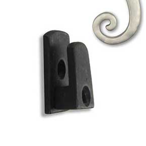 Seaside Shutters [S7-195-15] Cast Brass Shutter Dog Stand Off - Satin ...