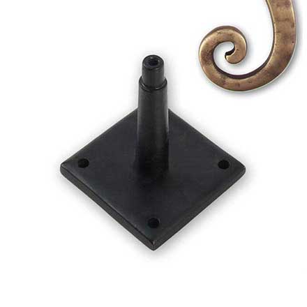 Seaside Shutters [S8-100-05] Cast Brass Shutter Dog Plate Mount Adapter ...