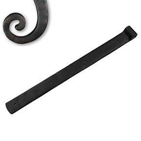 Seaside Shutters [S2-200-10B] Cast Brass Shutter Strap Hinge - Arch End ...