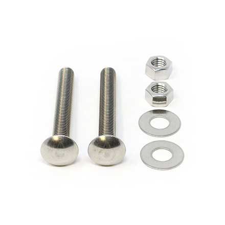 Snug Cottage [FP-CB540-SS] Stainless Steel Carriage Bolt, Nut & Washer ...
