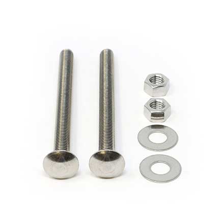 Snug Cottage [FP-CB560-SS] Stainless Steel Carriage Bolt, Nut & Washer ...
