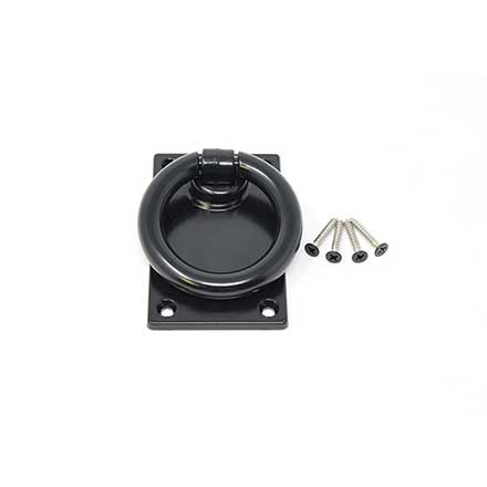 Snug Cottage [6149-RING] Exterior Gate Ring Pull - Contemporary Smooth ...