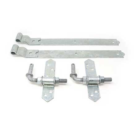 Snug Cottage [8305-S242] Steel Heavy Duty Exterior Gate Strap Hinge Set ...