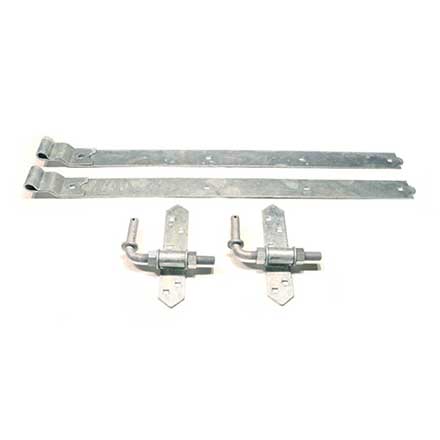 Snug Cottage [8305-S362] Steel Heavy Duty Exterior Gate Strap Hinge Set ...