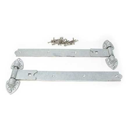 Snug Cottage [8292-202] Forged Steel Gate Strap Hinge Set - Old Fashioned Heavy Duty - Hot ...