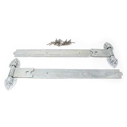 Snug Cottage [8292-242] Forged Steel Gate Strap Hinge Set - Old Fashioned Heavy Duty - Hot ...