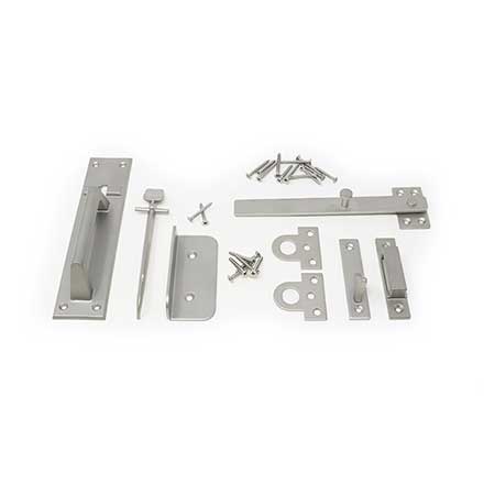Snug Cottage [6300-S316] Stainless Steel Exterior Gate Thumb Latch Set - Contemporary Suffolk ...