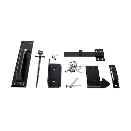 Snug Cottage [6500-B316] Stainless Steel Exterior Gate Thumb Latch Set - Contemporary Suffolk ...