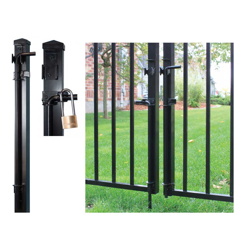 Snug Cottage [3096-24SS] Stainless Steel Exterior Aluminum Gate Cane ...