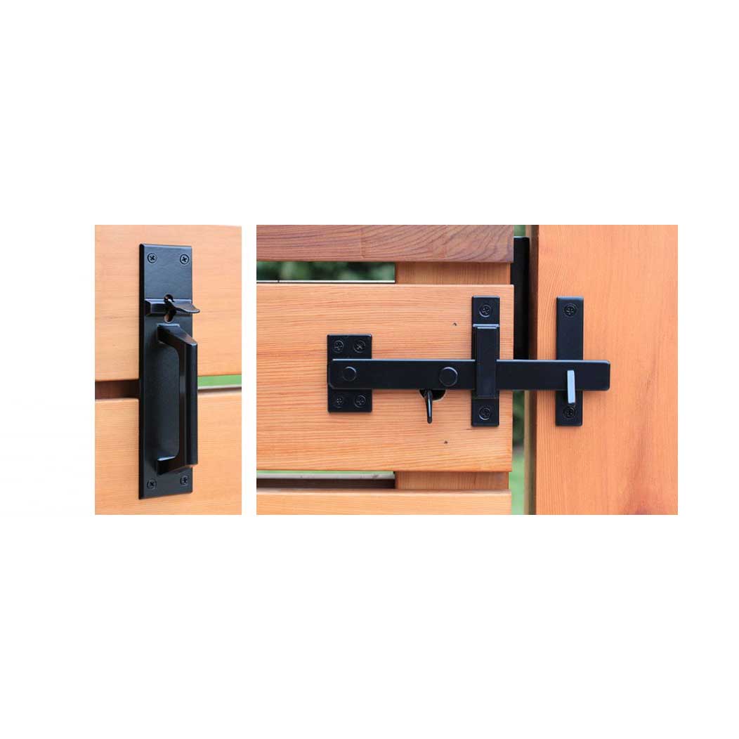 Snug Cottage [6300-B316] Stainless Steel Exterior Gate Thumb Latch Set ...