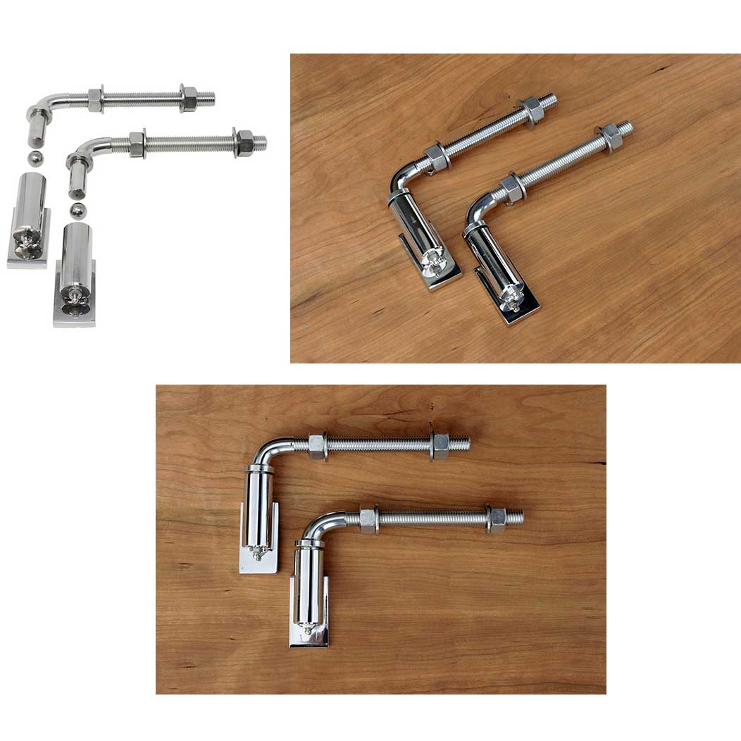 Snug Cottage [9100-JBSS] Stainless Steel Exterior Gate Barrel Hinge - J ...