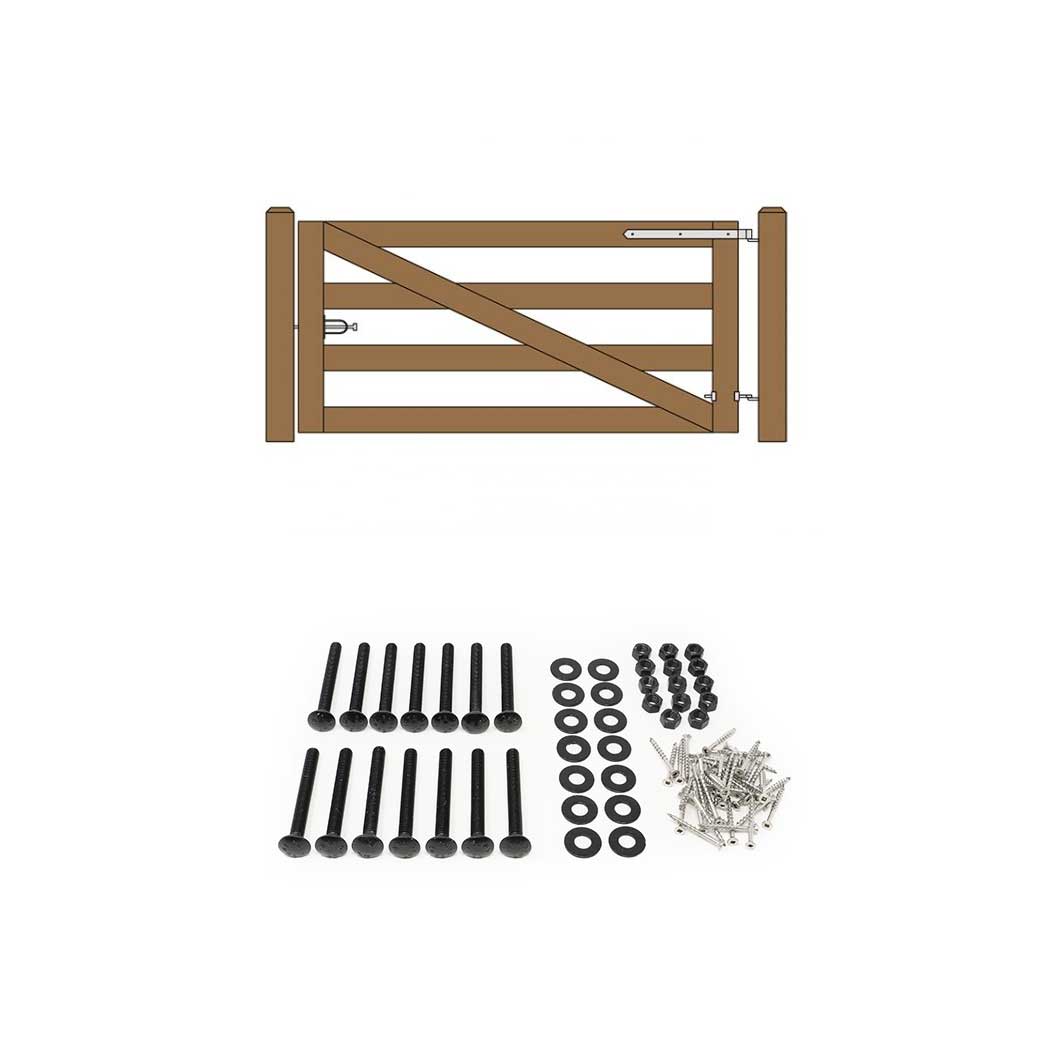 Snug Cottage [FP-MAINE-B] Maine Gate Fastener Pack - Single Gate ...