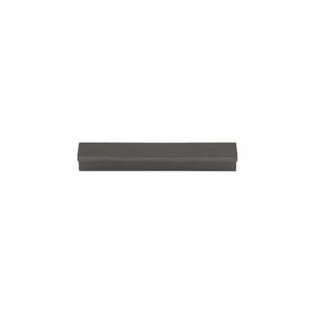 Top Knobs [TK1041AG] Die Cast Zinc Cabinet Tab Pull - Minetta Series - Ash Gray Finish - 3 3/4 ...