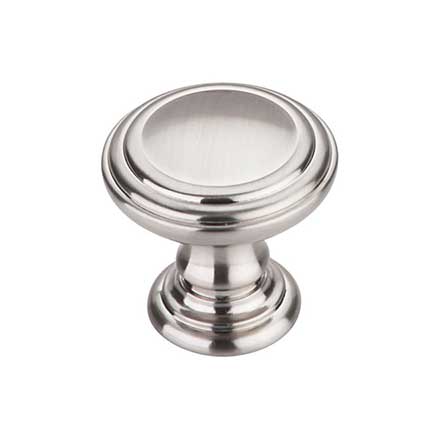 Top Knobs [TK321BSN] Die Cast Zinc Cabinet Knob - Reeded Series ...