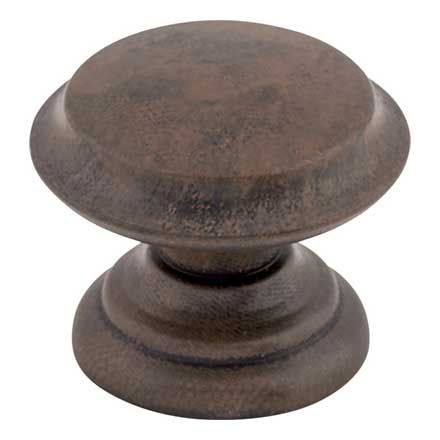 Top Knobs [M1231] Die Cast Zinc Cabinet Knob - Flat Top Series - Patina Rouge Finish - 1 3/8 ...
