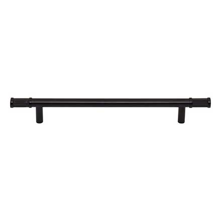 Top Knobs [TK3235BLK] Steel Cabinet Pull Handle - Burnham Series ...
