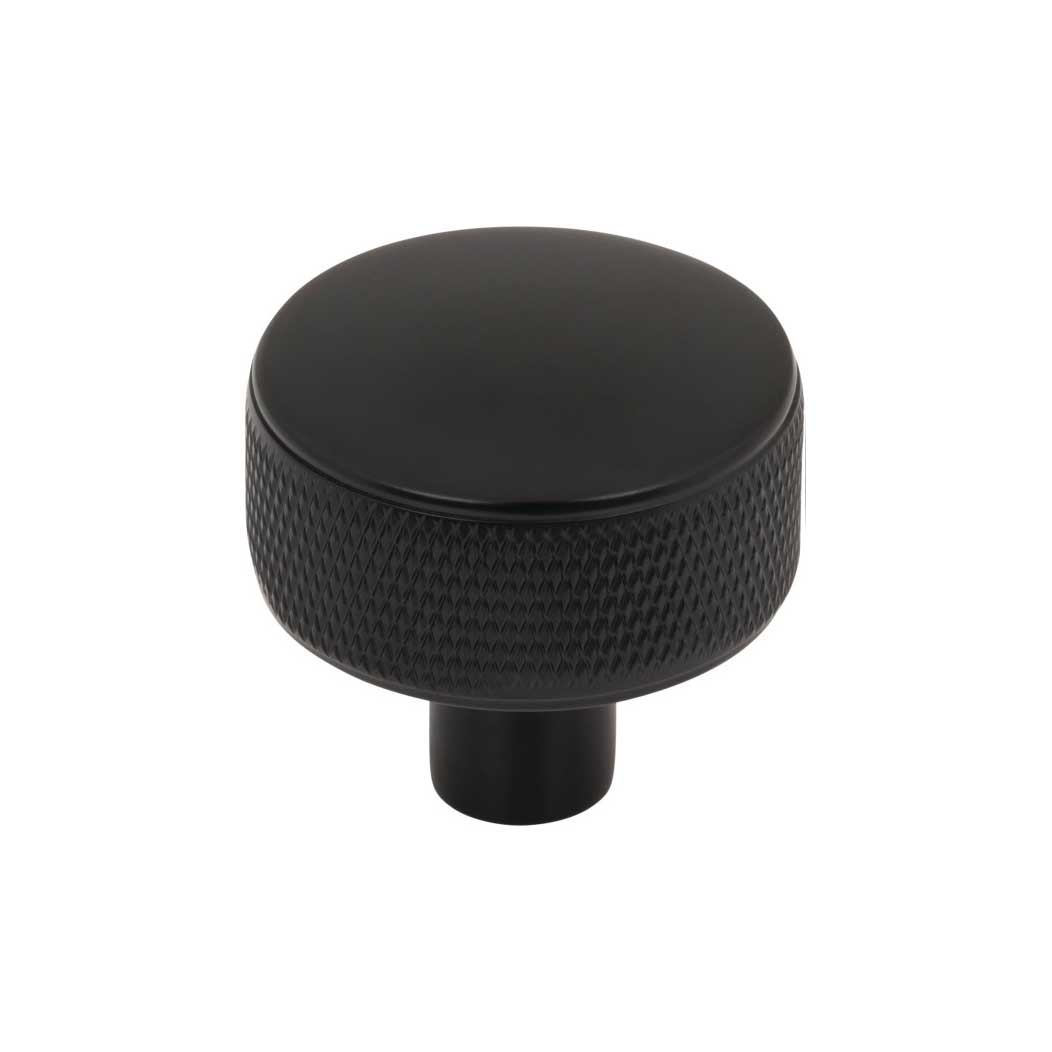 Top Knobs [TK3230BLK] Steel Cabinet Knob - Burnham Series - Flat Black ...